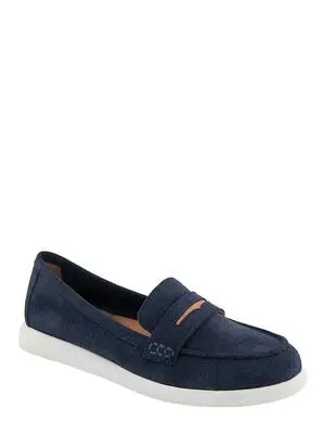 KENNETH COLE Bailey Flats - Navy Suede