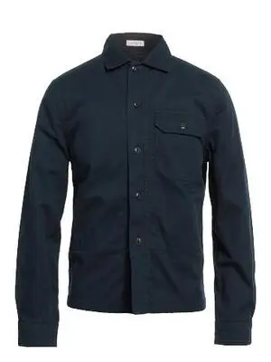 GLANSHIRT Shirt Midnight Size Cotton - Blue