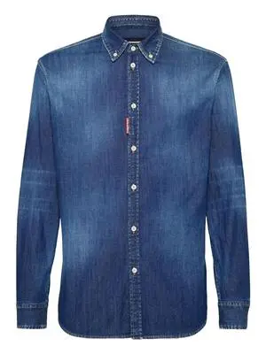 DSQUARED2 Dark-wash Relaxed Shirt