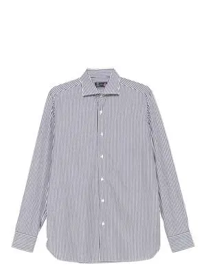LUIGI BORRELLI Pinstriped Shirt