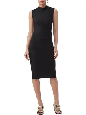 Trina Turk Spruce Sheath Dress - Black
