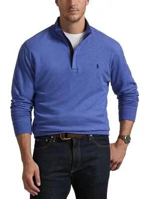 Polo Ralph Lauren Polo Ralph Lauren Luxe Quarter-Zip Pullover Faded Royal