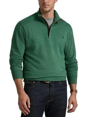 Polo Ralph Lauren Polo Ralph Lauren Luxe Quarter-Zip Pullover Vernon Green