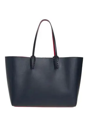 CHRISTIAN LOUBOUTIN Christian Louboutin Large Cabata Tote Blue Navy
