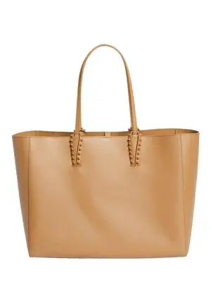 CHRISTIAN LOUBOUTIN Christian Louboutin Large Cabata Tote Lionne