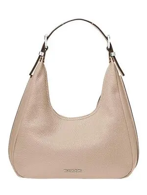 Michael Kors Michael Kors Small Hobo Shoulder Bag Light Sand