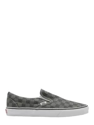VANS Classic Slip-On Sneakers Monogram Pewter