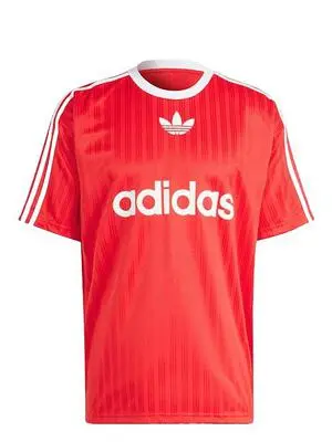 Adidas Adicolor Tee Shirt - Better Scarelet Red/white