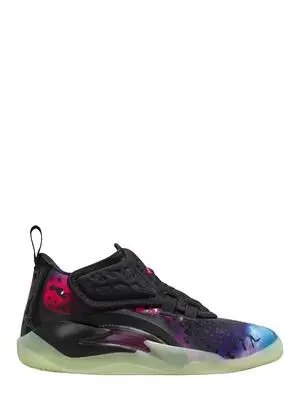 JORDAN Jordan Zion 3 Solar Red Sneakers Black/vivid Purple/barely Volt