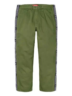 Supreme Snap-off Baggy Jean - Green