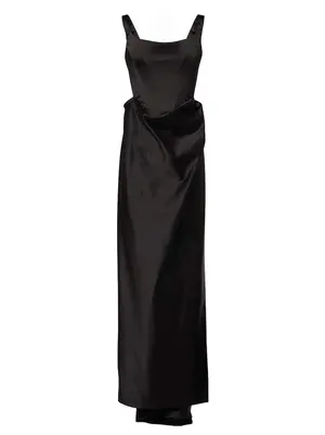 VIVIENNE WESTWOOD Camille Draped Gown - Black