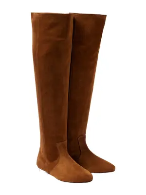 ISABEL MARANT Isabel Marant Solya Suede Knee-High Boots