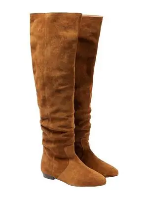 ISABEL MARANT ÉTOILE Isabel Marant Solya Suede Knee-High Boots
