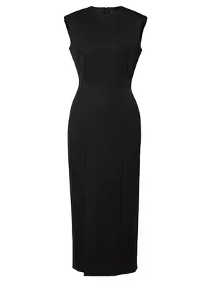 Wardrobe.NYC Sculpted Midi Dress - Black