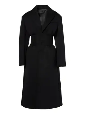 Wardrobe.NYC Bonded Coat - Black