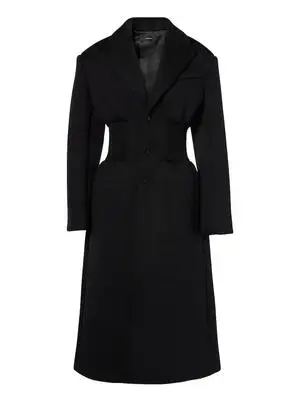 Wardrobe.NYC Bonded Coat - Black