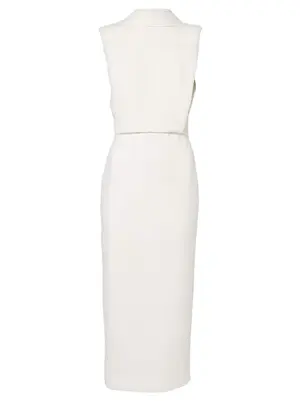 Roland Mouret Cady Midi Dress - White