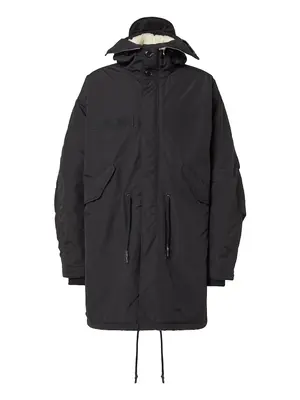 Junya Watanabe X C.p. Company 3l Goggles Parka - Black