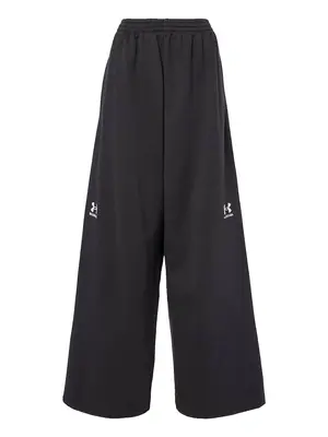 Balenciaga Cotton Sweatpants - Black