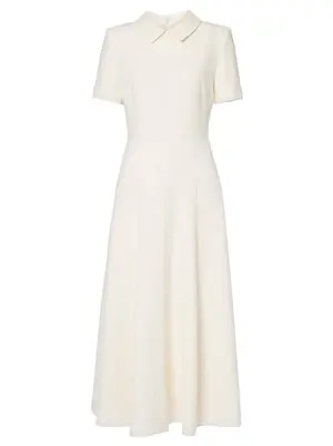 Roland Mouret Cady Midi Dress - White