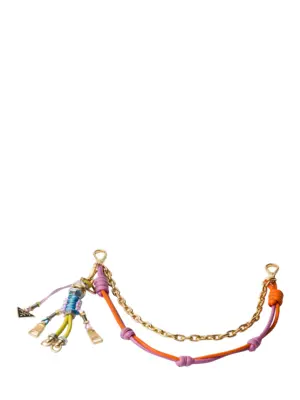Prada Robot Bag Charm Strap - Cedro Primula