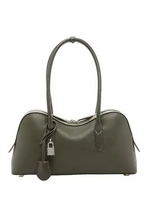 Stella McCartney Ryder Shoulder Bag Dark Green
