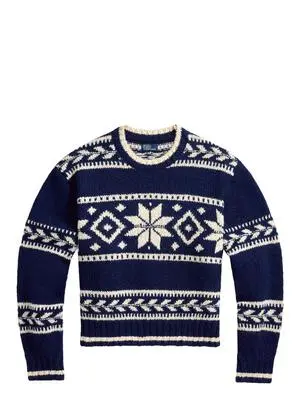 POLO RALPH LAUREN Polo Ralph Lauren Snowflake-Jacquard Sweater