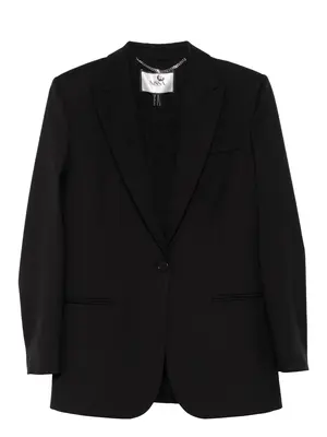 NISSA Single-breasted Blazer - Black