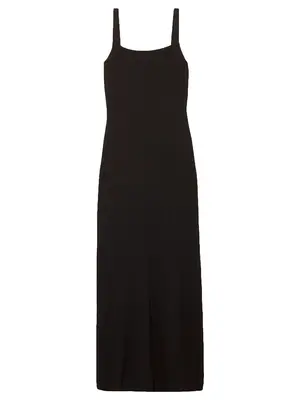MATTEAU Open-Back Stretch-Knit Maxi Dress