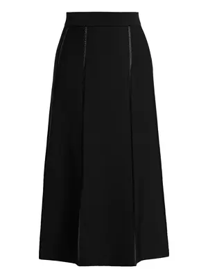 ZIMMERMANN Stretch-Knit Midi Skirt