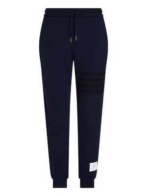 Thom Browne Striped Wool Sweatpants Navy