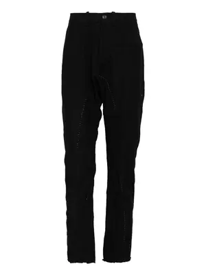 Masnada Drop-crotch Trousers - Black