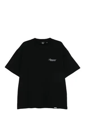 REPRESENT Owners Club Script T-shirt - Black