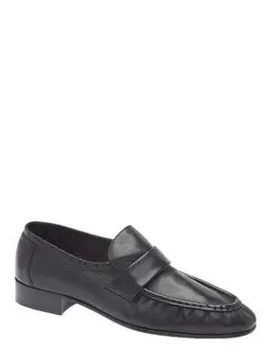 THE ROW The Row Soft Loafer Black