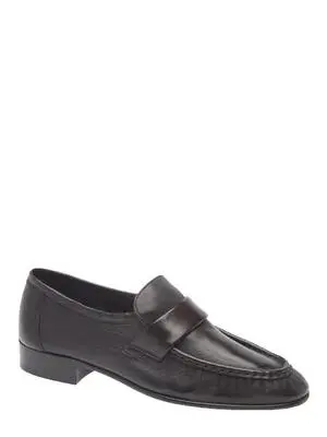 THE ROW Soft Loafer - Dark Brown