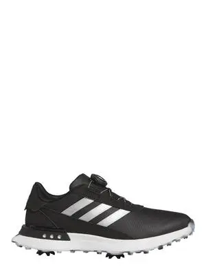 Adidas S2g Boa 24 Golf Sneakers - Core Black/silver Metallic/wonder Quartz