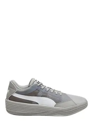 PUMA Clyde All-pro Teamin Sneakers - Concrete Gray/puma White