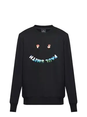 Paul Smith Gradient-print Sweatshirt - Black