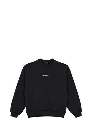 HAN KJØBENHAVN Embroidered Logo Sweater - Black