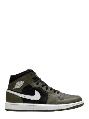 JORDAN Air 1 Mid Sneakers - Green