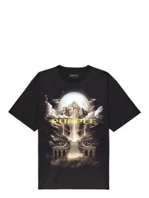 PURPLE BRAND Sky High T-shirt - Black