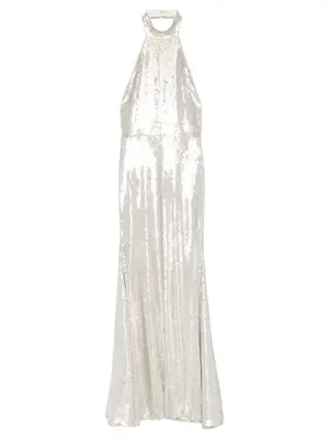 ATU BODY COUTURE Sequinned Gown - Grey