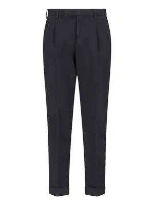 PT TORINO Tailored Trousers - Blue