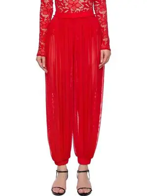 ATU BODY COUTURE Milky Way Trousers - Red