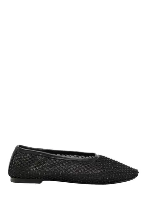 Staud Alba Ballet Flat - Black