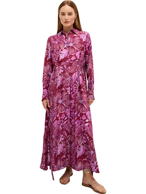 MARIE OLIVER Marie Oliver Harriet Maxi Shirt Dress
