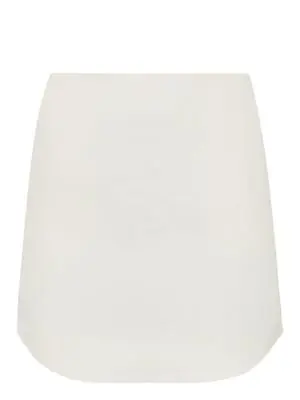 JW Anderson-Curved Mini Skirt
