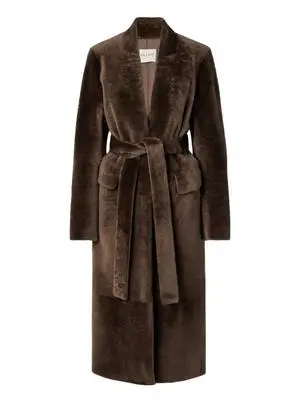 SALON 1884 Salon 1884 Henning Belted Shearling Coat