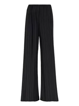 THE ROW Gala Wide-leg Pants - Black