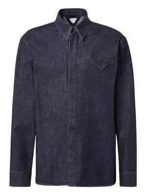 Bottega Veneta Denim Shirt - Blue